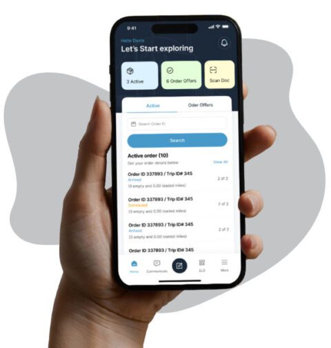 Driver Mobile App for Trucking Business
